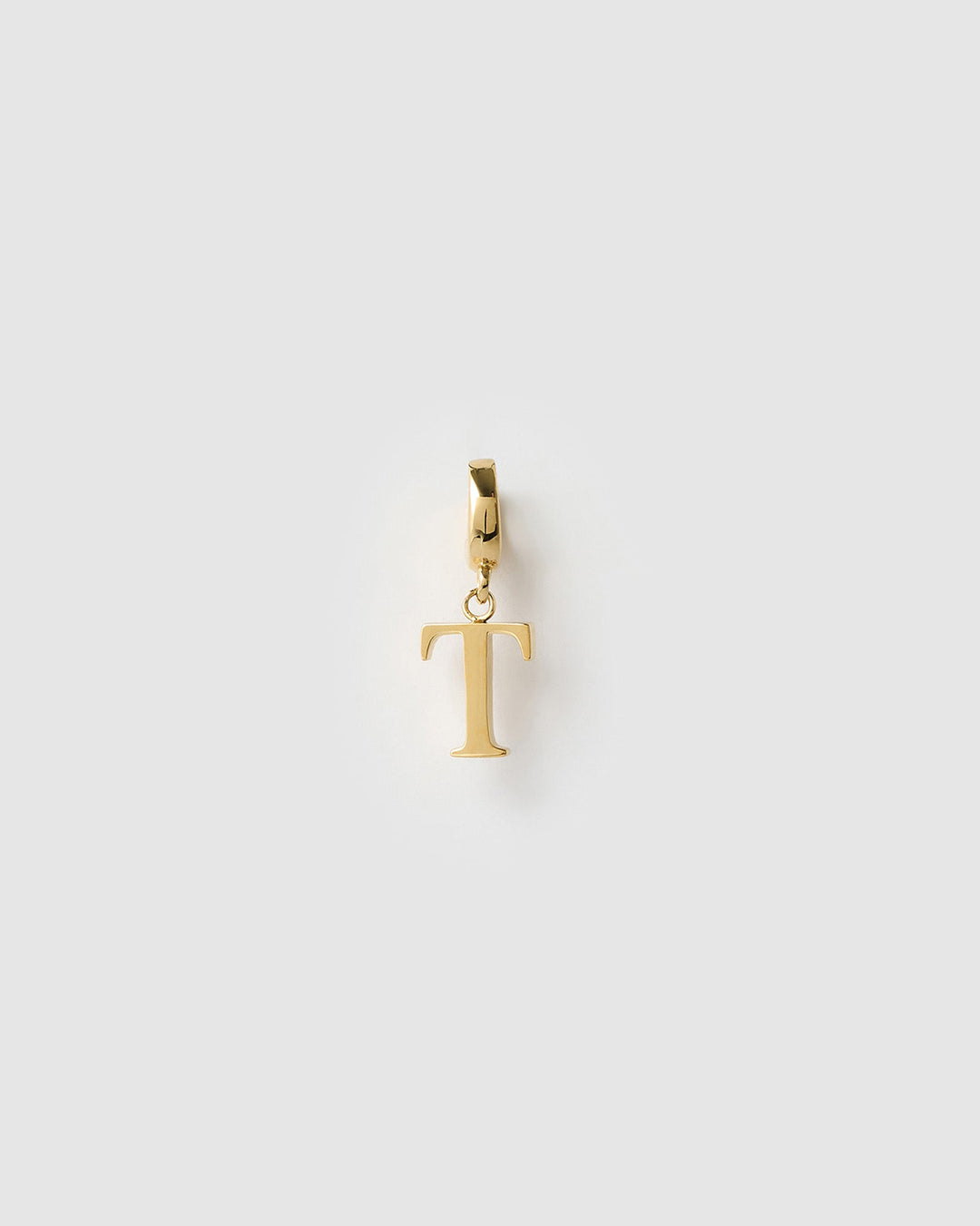Alphabet Clip-On Gold Charm T – Inland by Ledge