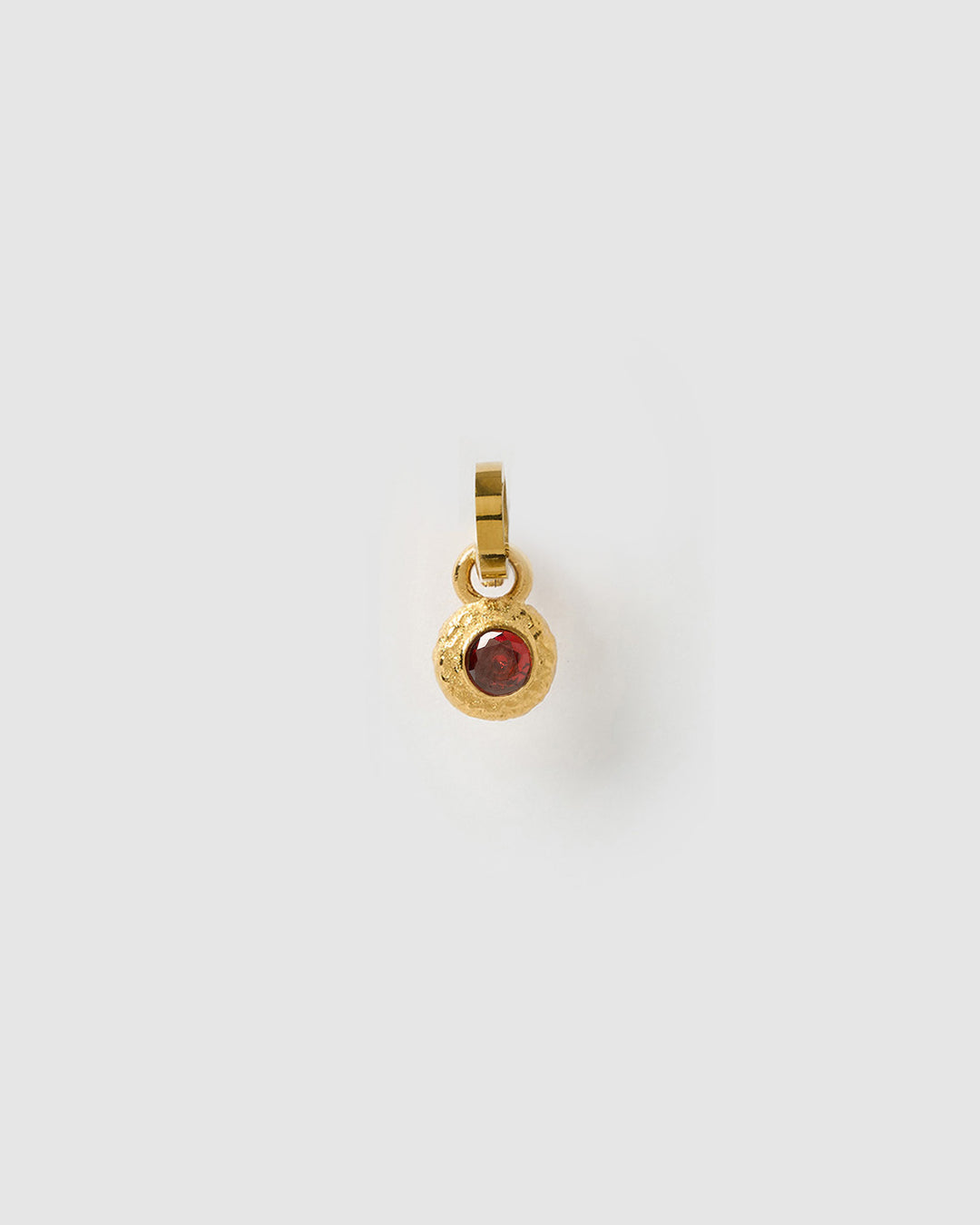 Crushed Birthstone Charm January Garnet – Inland by Ledge